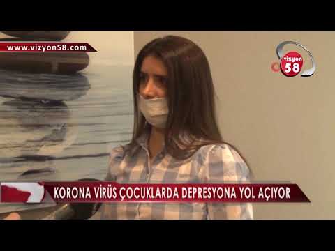 KORONA VİRÜS ÇOCUKLARDA DEPRESYONA YOL AÇIYOR