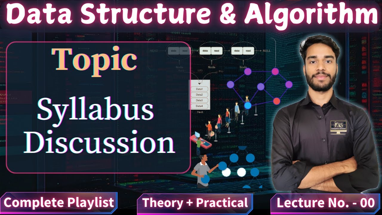 Dsa Syllabus Discussion Data Structure And Algorithm Complete Playlist Datastructure