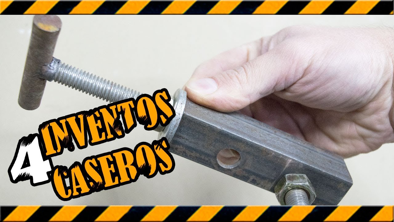 4 Inventos Caseros Faciles de Hacer - YouTube