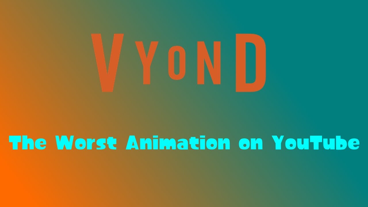 Vyond/GoAnimate is the Worst Animation on YouTube (Vyond/GoAnimate Rant ...