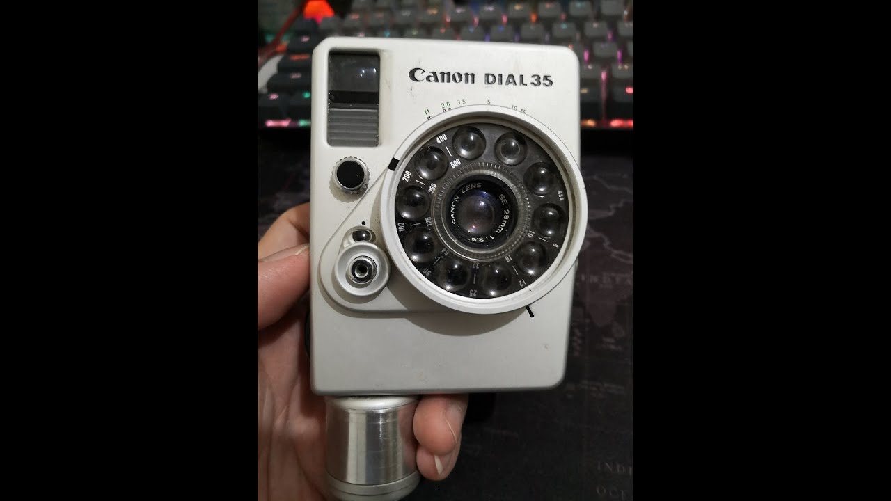 Canon Dial 35 (As It) shutter can't be charged & release. - YouTube