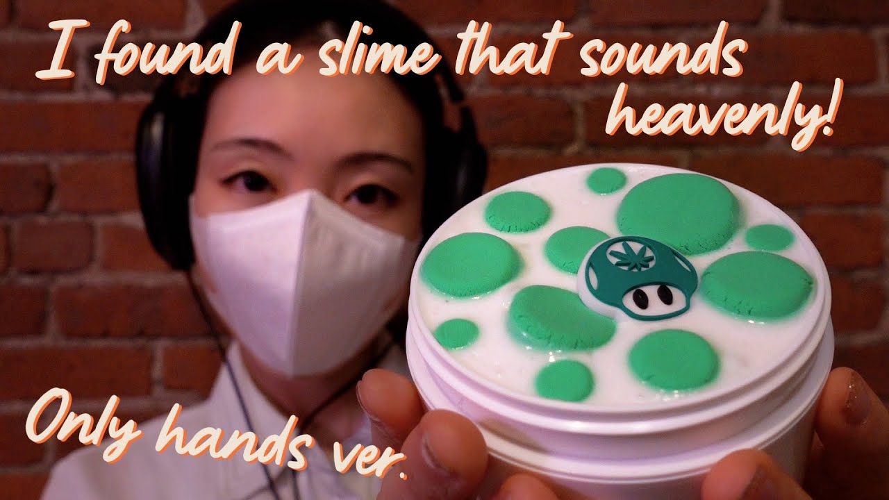 I Found A Slime That Sounds Heavenly!! - Fluffy Slime ASMR - YouTube
