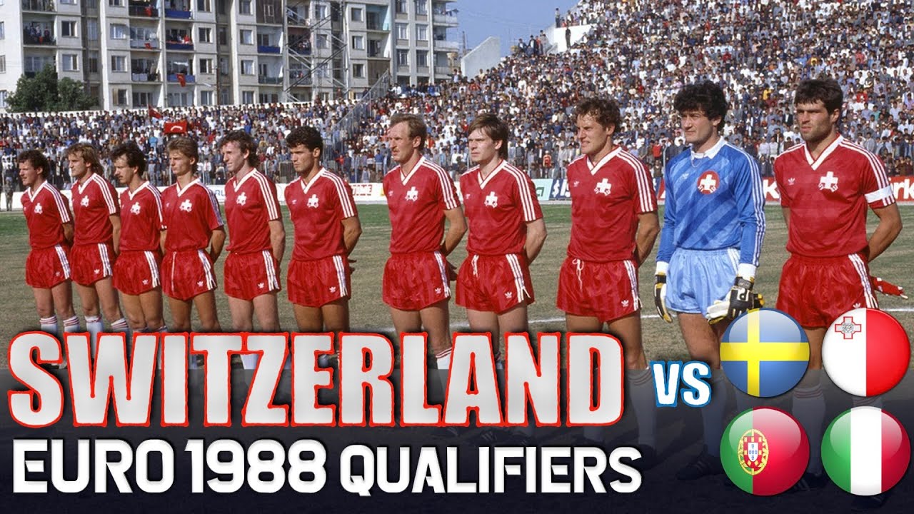 SWITZERLAND Euro 1988 Qualification All Matches Highlights | Road to ...