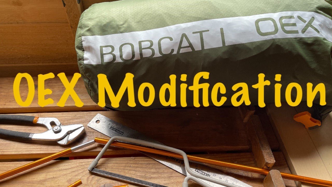 OEX Bobcat 1 Pole Modification - OEX Tent Mod - #OEX #Bobcat1 # ...