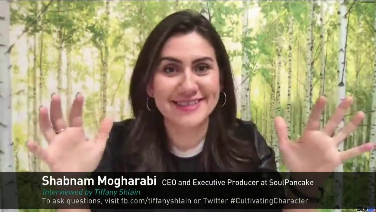 Character Day Global Q&A w/ Shabnam Mogharabi, interviewed by Tiffany ...