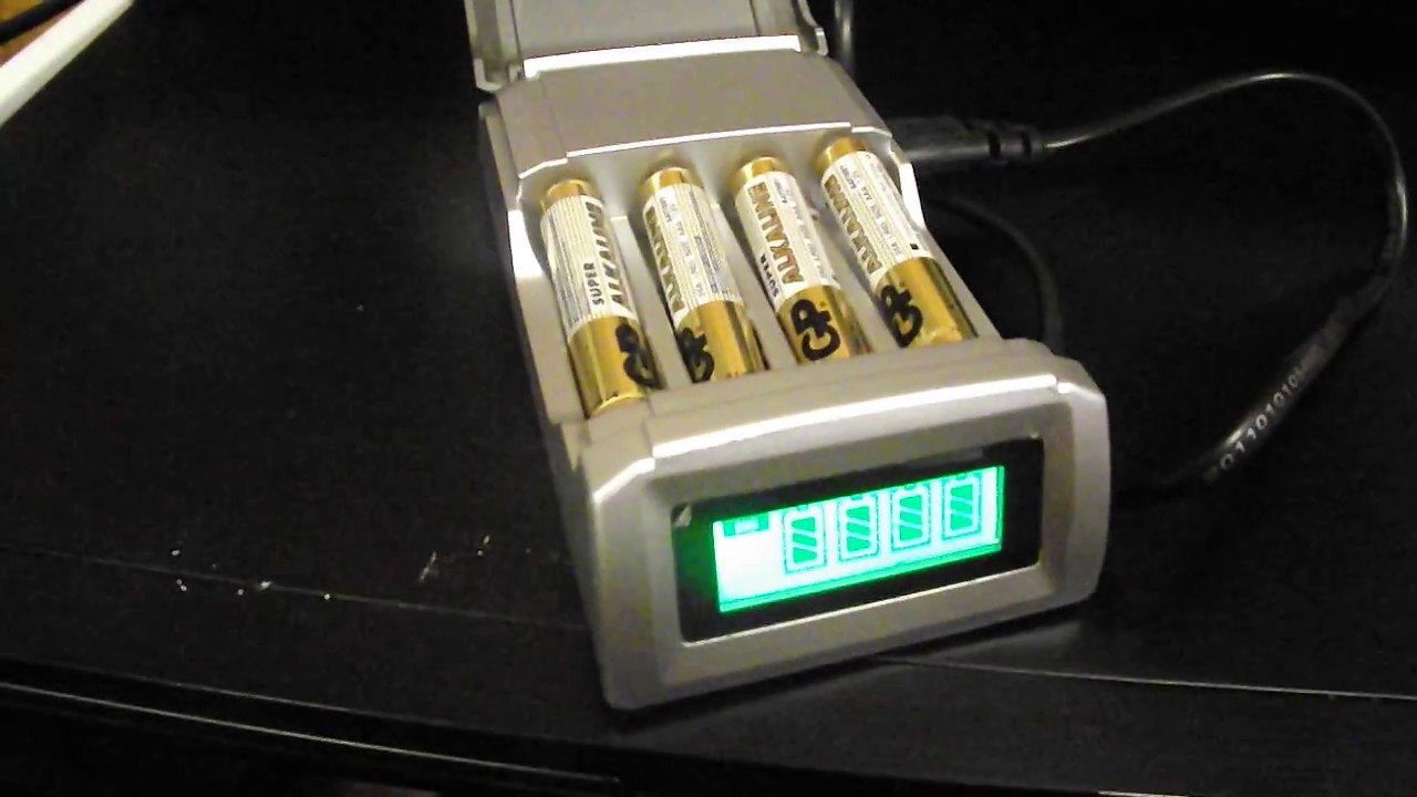 UltraCell +Plus Alkaline, Ni-MH, Ni-Cad Battery Charger - YouTube