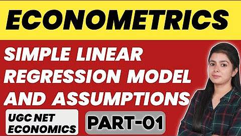 Complete Econometrics Ugc Net Economics - YouTube