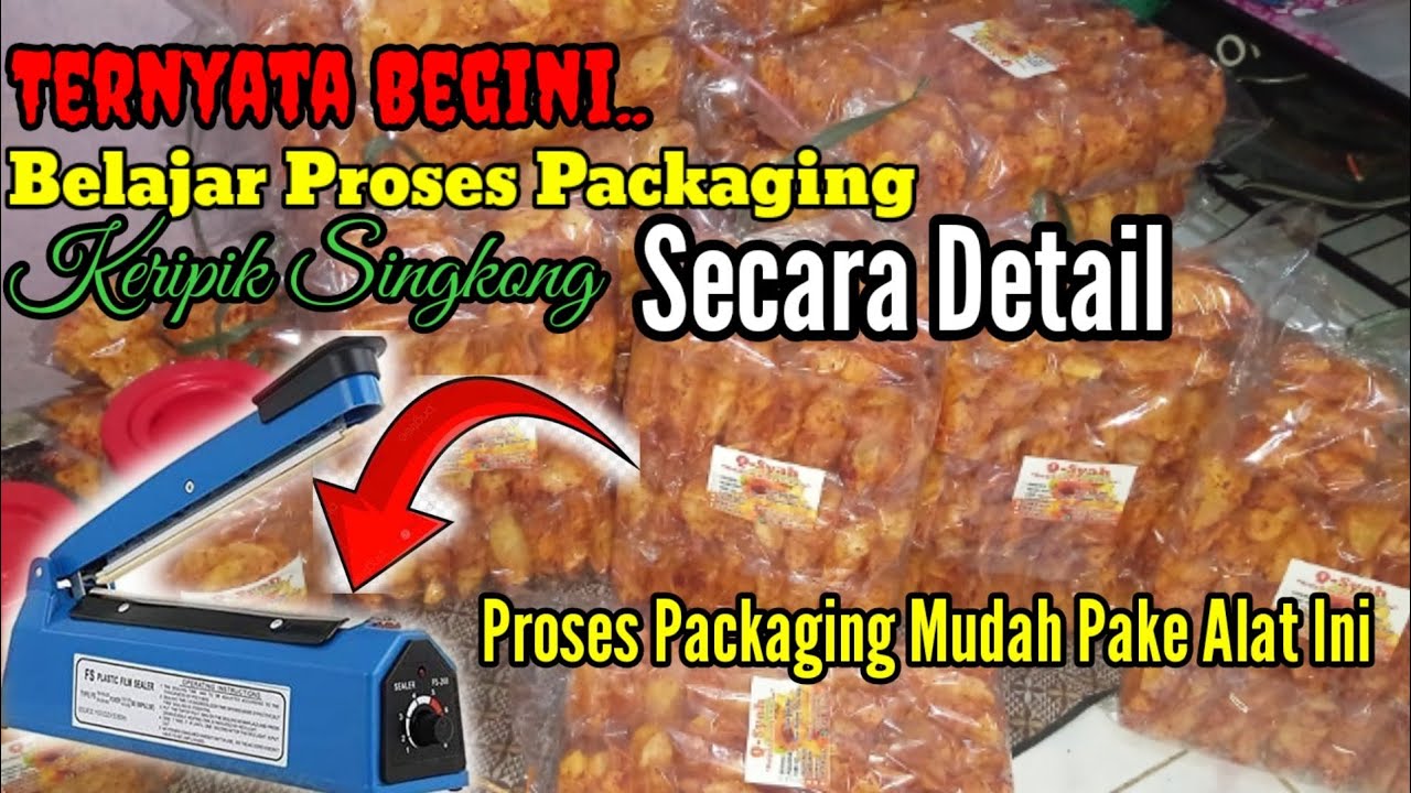Proses Packaging Mudah dan gampang pake Alat Ini - YouTube