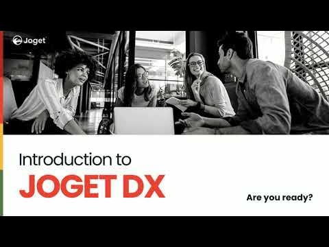 Introduction to Joget DX Open Source No-Code/Low-Code Application ...