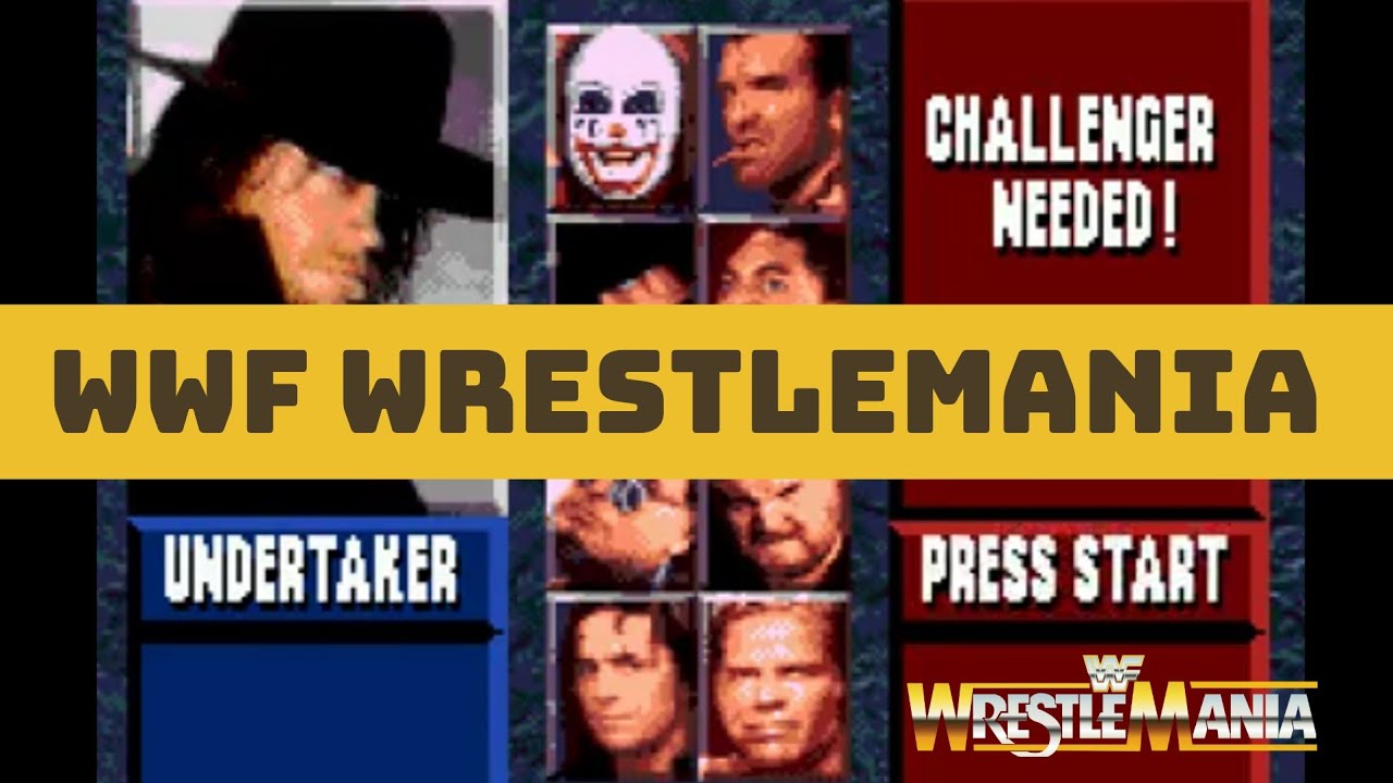 Mega Drive: WWF WrestleMania The Arcade Game, TecToy (Teste do Cartucho ...