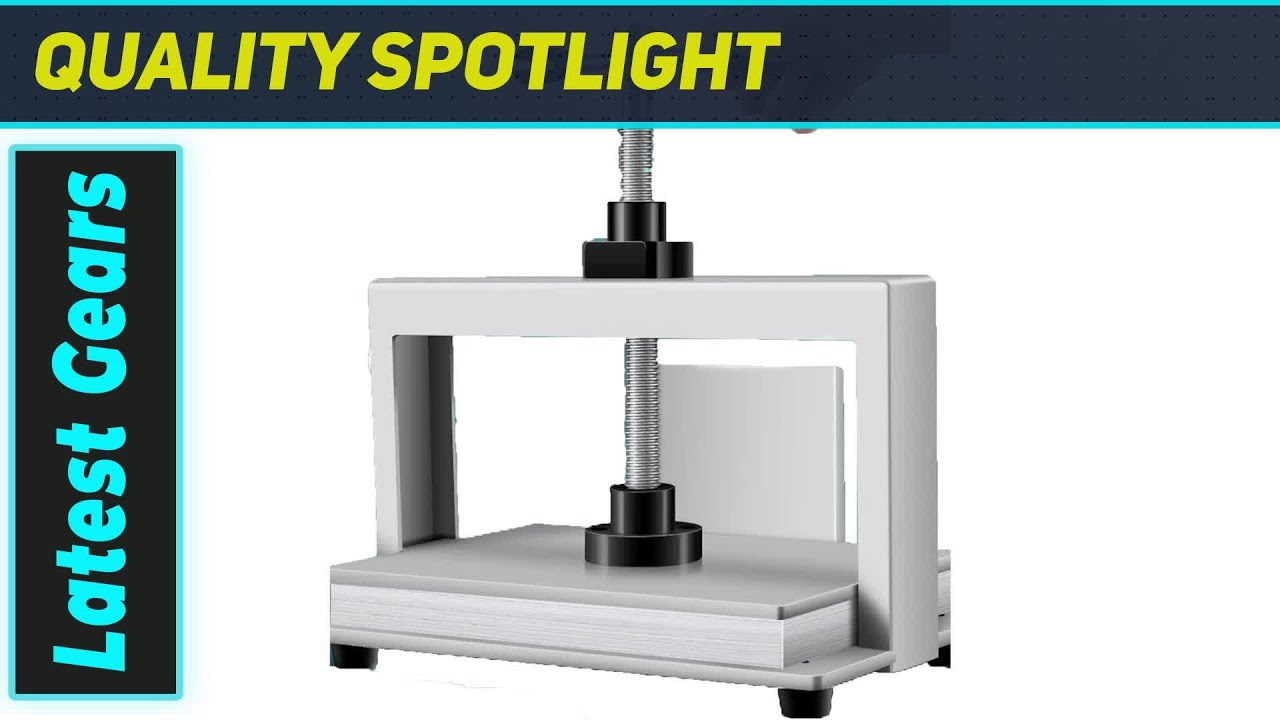 A4/A3 Bookbinding Press Machine: The Ultimate Flattening & Nipping Tool ...