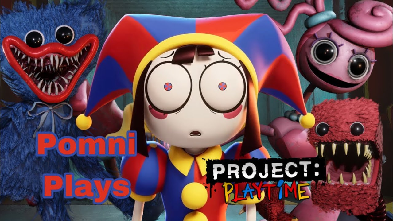 Pomni Plays Project Playtime | THIS IS MIGHT BE A DREAM IN THE ...