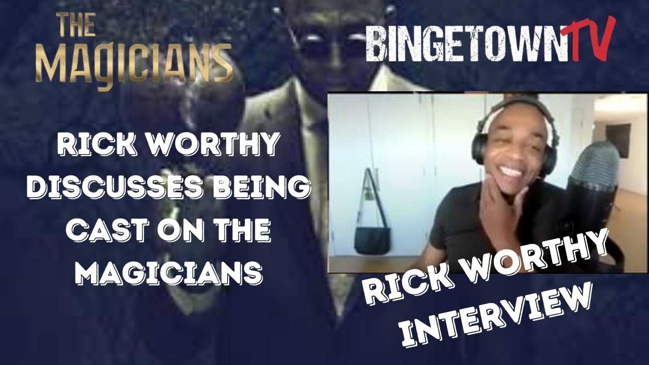 Rick Worthy Discusses being Cast as Dean Fogg on "The Magicians" - YouTube