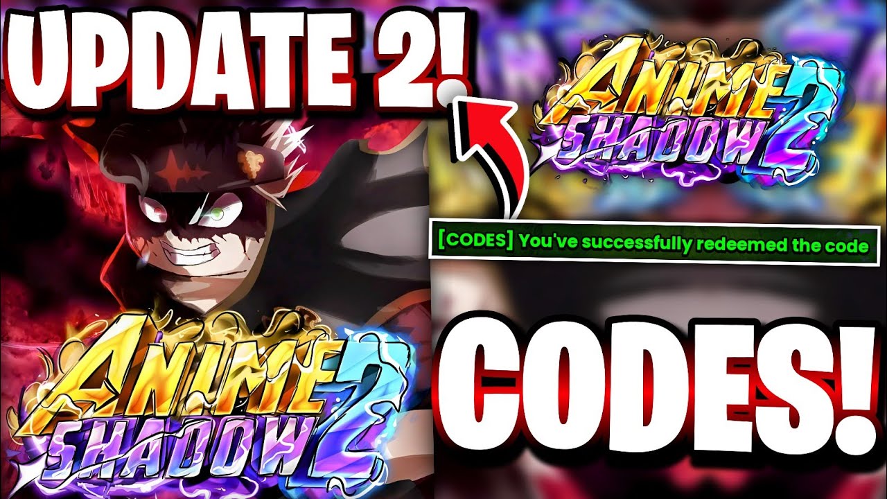 *UPD 2* ALL UPDATE 2 CODES FOR ANIME SHADOW 2! ROBLOX ANIME SHADOW 2 ...