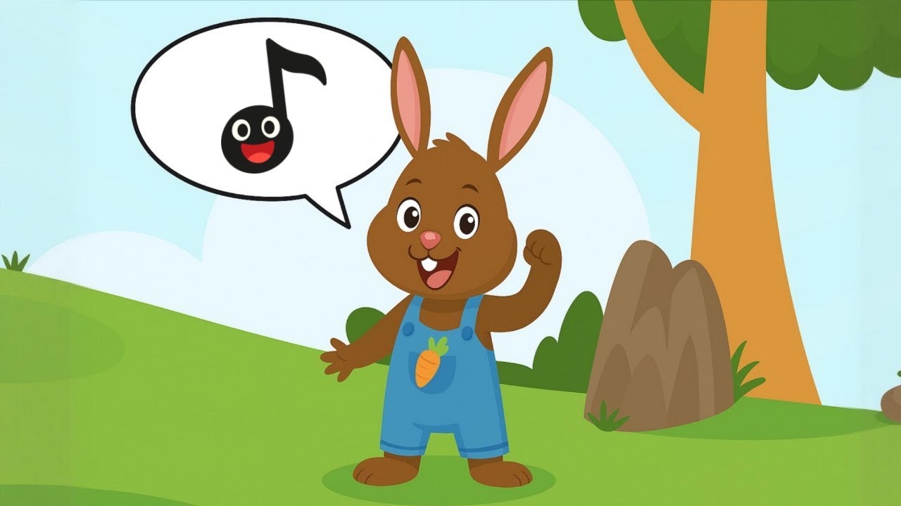Hop hop the Hiphop Bunny - Kids Song with a bunny - YouTube