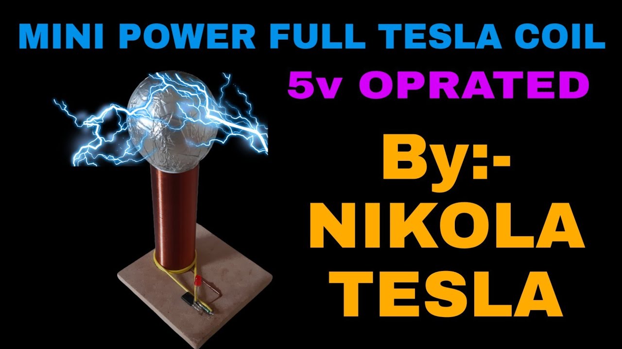 How To Make a Tesla Coil|| Without IC|| With Transistor|| By Technical ...