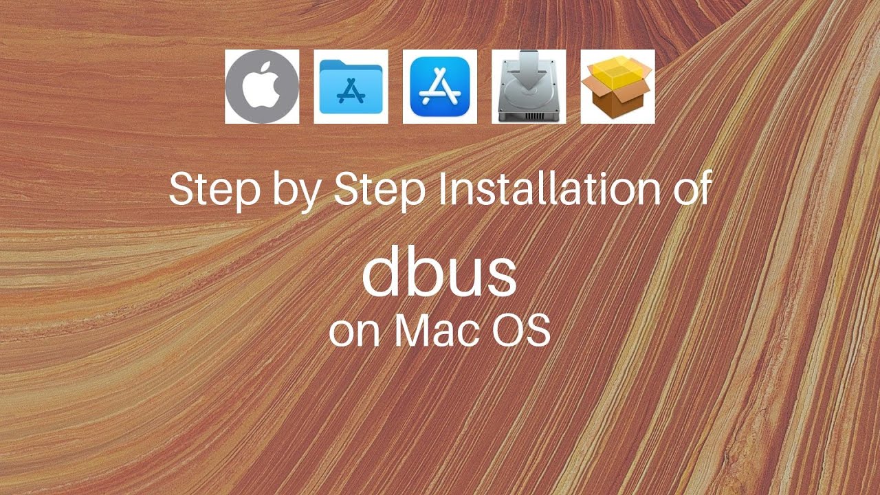 Solved - Download & install dbus on Mac OS (Sonoma, Sequoia, Ventura) via Homebrew / brew - YouTube