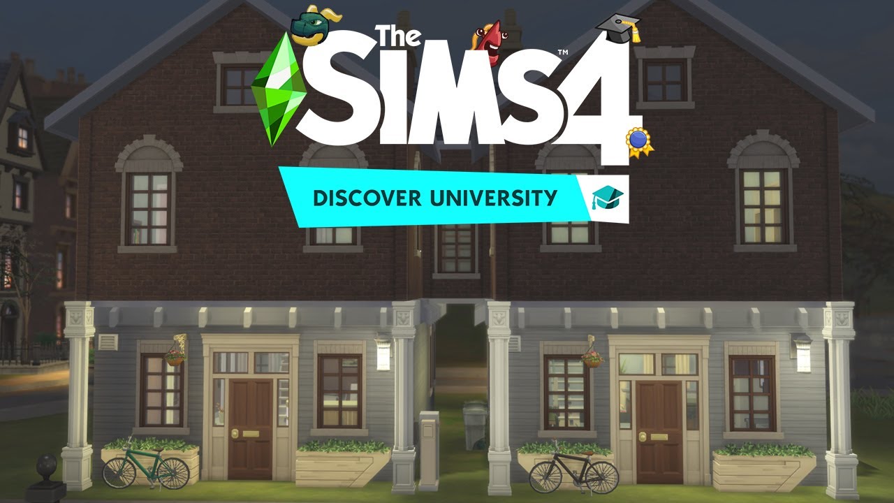 Exploring The Sims 4 Discover University Build Buy🏫 | Sims 4 | Speed ...