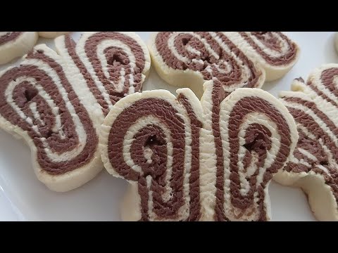 KELEBEK KURABİYE ✅NASIL YAPILIR🦋KURABİYE TARİFİ