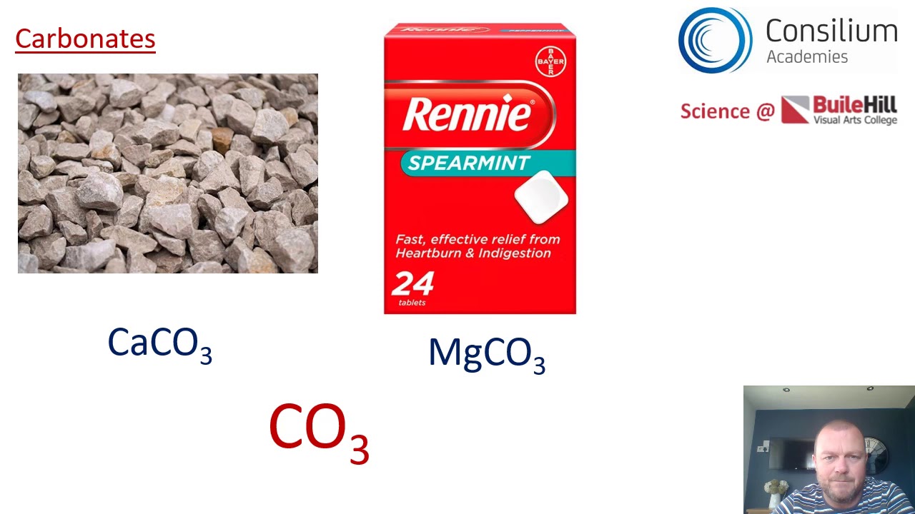 KS3 - Lesson 3 - Metal Carbonate reactions - YouTube