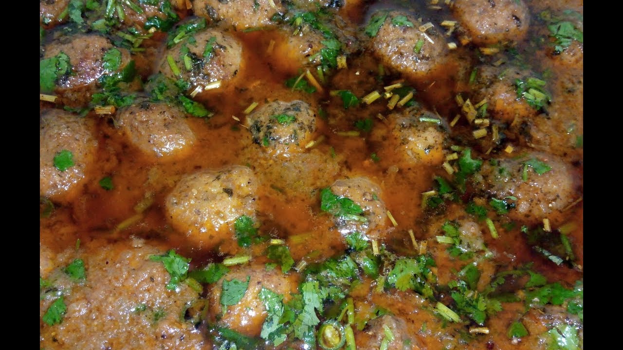 Fish Kofta Curry - YouTube