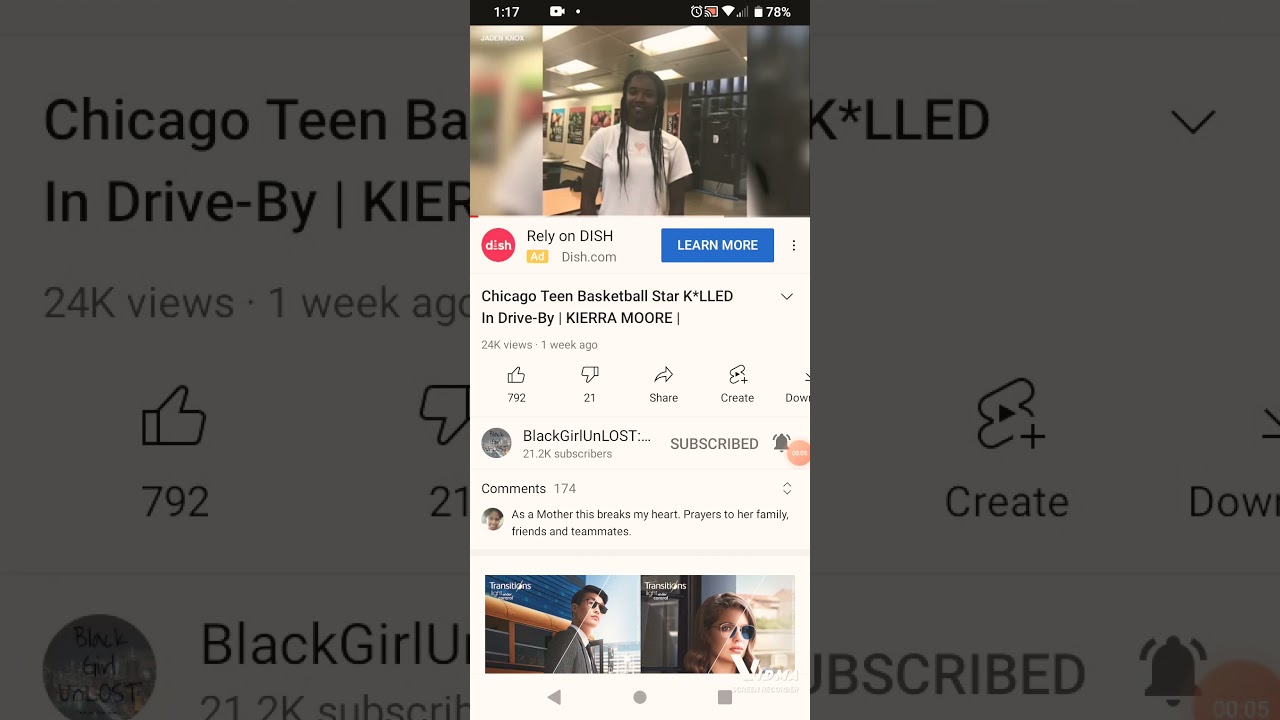 CHICAGO RESIDENT BASKETBALL STAR KIERRA MOORE KILLED LET'S TLK ABOUT IT ...