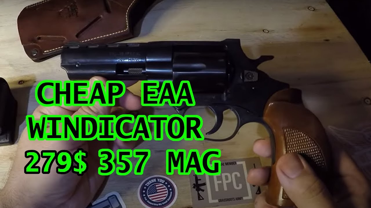 EAA Windicator 357 Mag Overview - YouTube