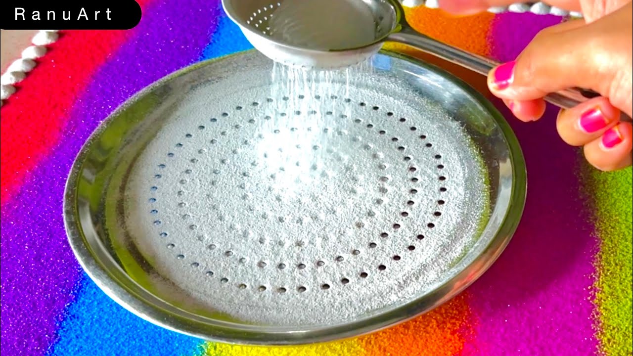 2 Simple Rangoli | Diwali Rangoli Designs | Navratri Rangoli designs ...