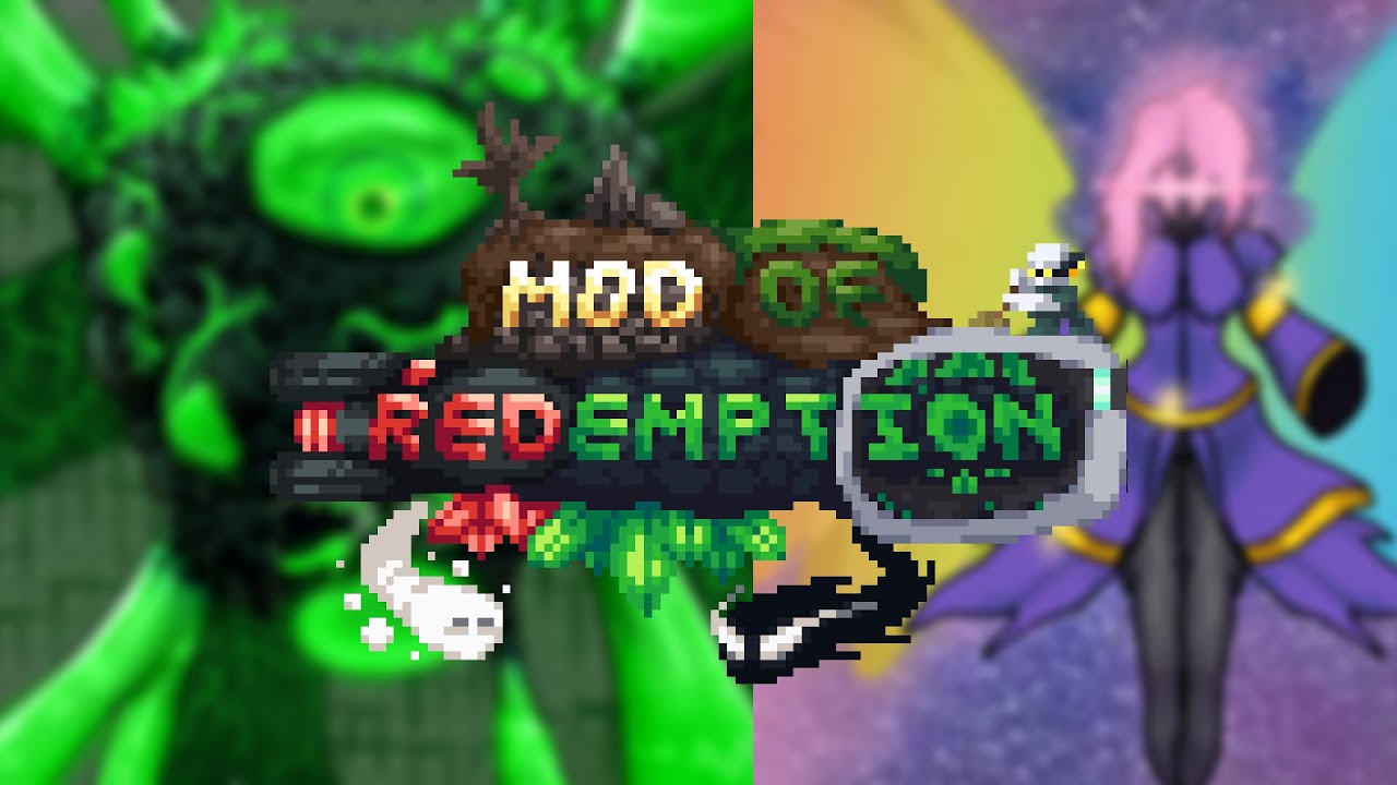 Terraria Mod of Redemption No-Hit Trailer - YouTube