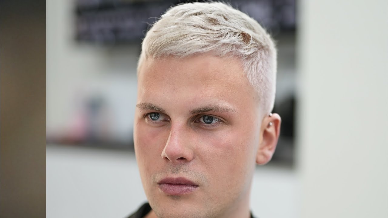Mens Blonde Haircuts 40 Bold & Badass Buzz Cut Styles For Men