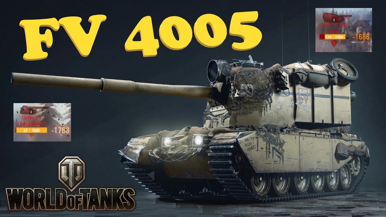 World of Tanks: FV4005 | WoT FV4005 | FV4005 WoT | Sh*tbarn - YouTube