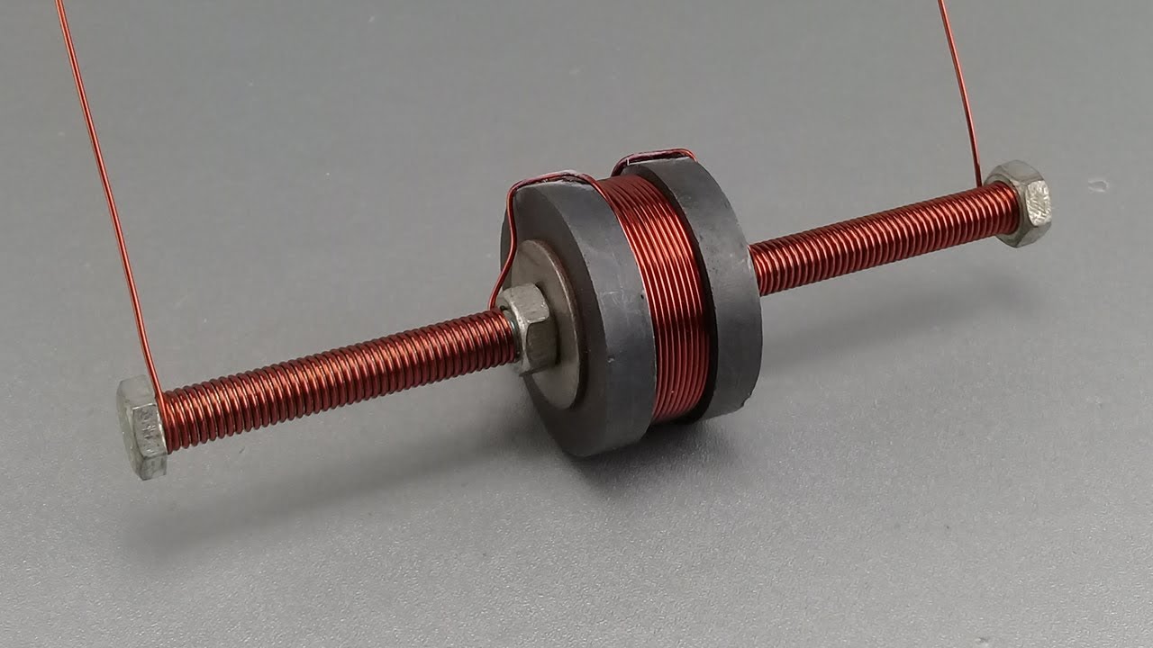 Awesome Free Energy Generator With Magnetic Coil - YouTube