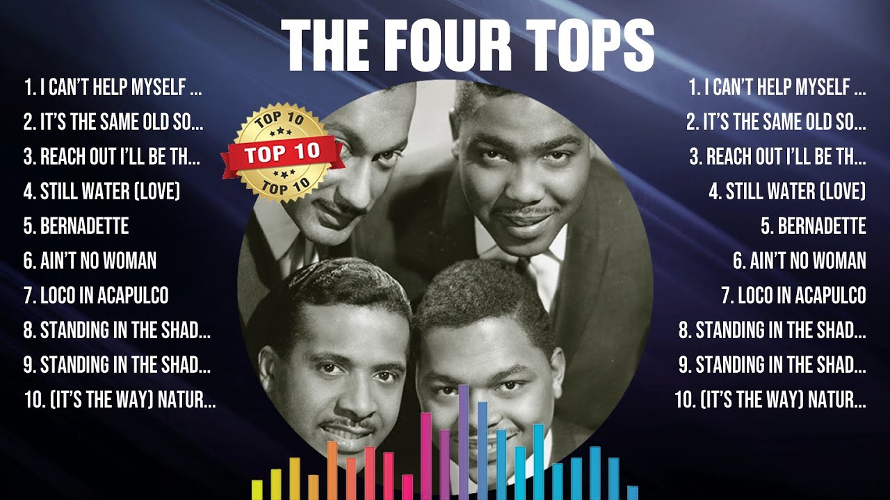 The Four Tops Greatest Hits 2024 - Pop Music Mix - Top 10 Hits Of All ...