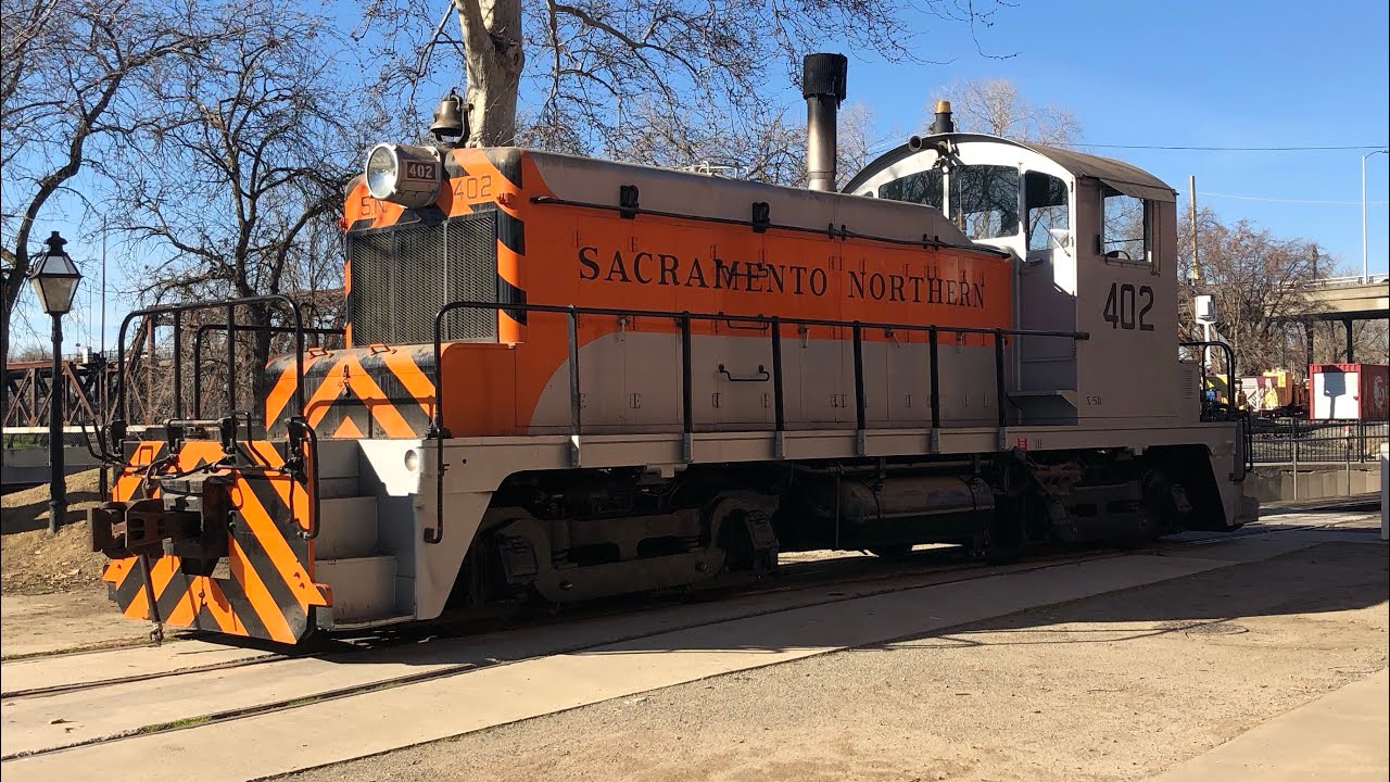 Sacramento Northern SW-1 in operation for first time in 15 years, plus ...
