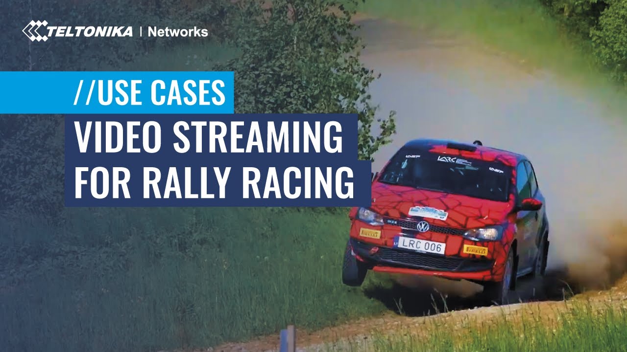 Video Streaming Use Case for Rally Racing - YouTube