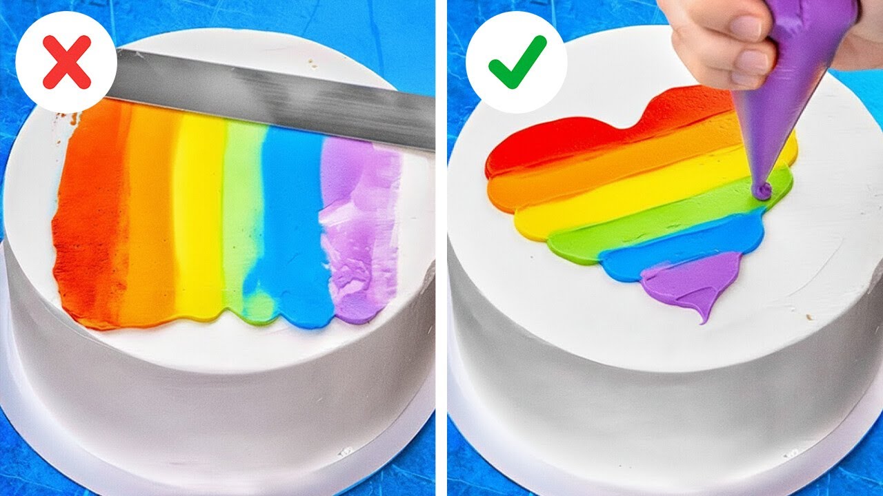 Cake Art Magic Easy Decorating Tricks for Beautiful Cakes! - YouTube