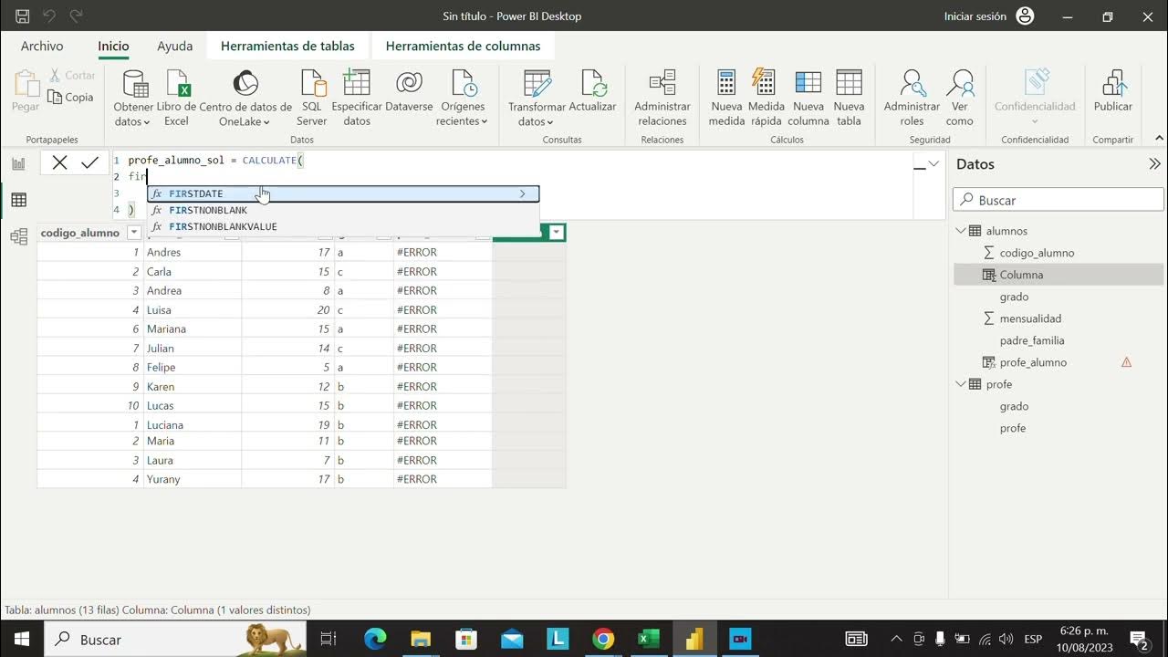 Problema LOOKUPVALUE error Power BI - YouTube