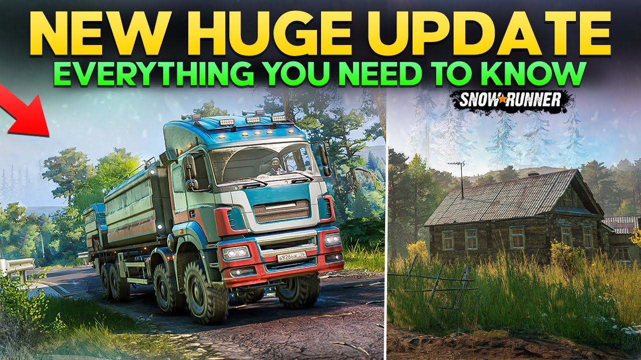 New Huge Update DLC Upcoming in SnowRunner Everything You Need to Know ...