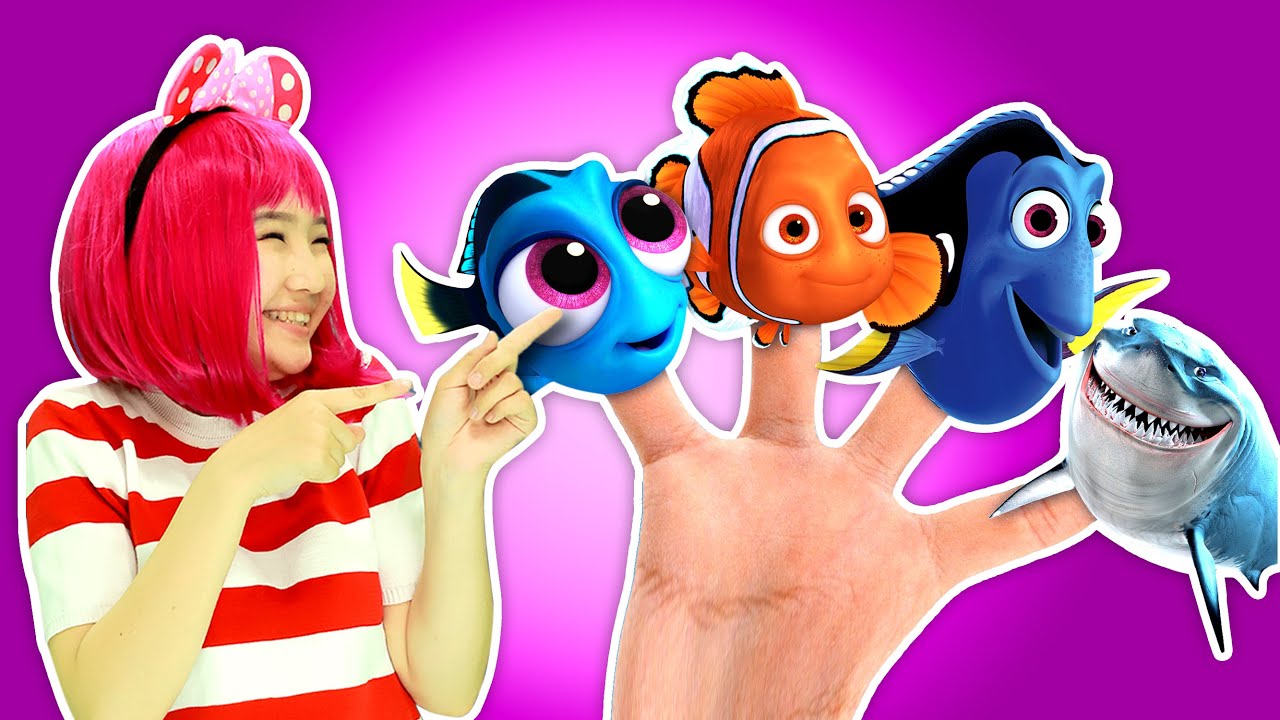 Finding Nemo Finger Family Song | Limido Kids Song & Nursery Rhymes ...