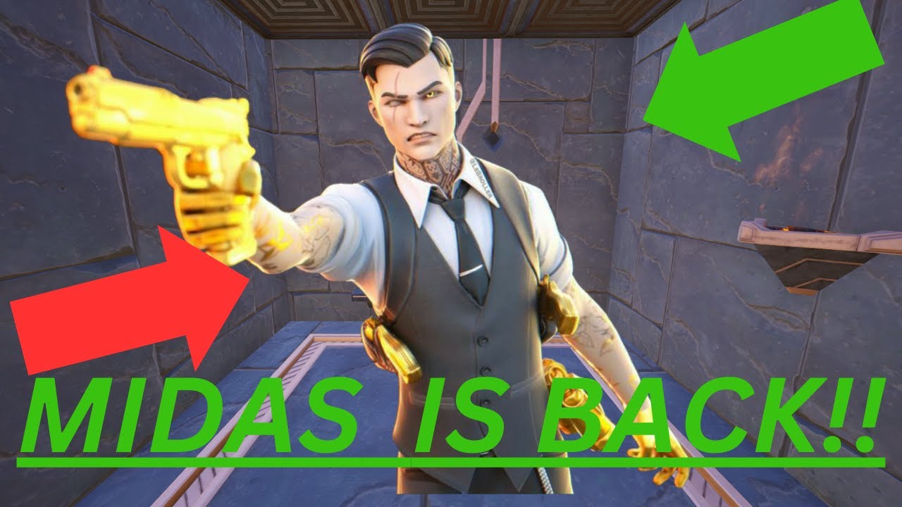 Midas is Back!!! #fortnitebattleroyale - YouTube