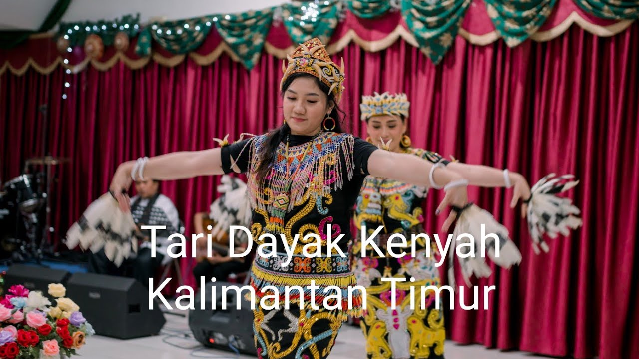 Tari Daerah Kalimantan Timur. Tari Dayak Kenyah. Tarian Natal Nusantara ...