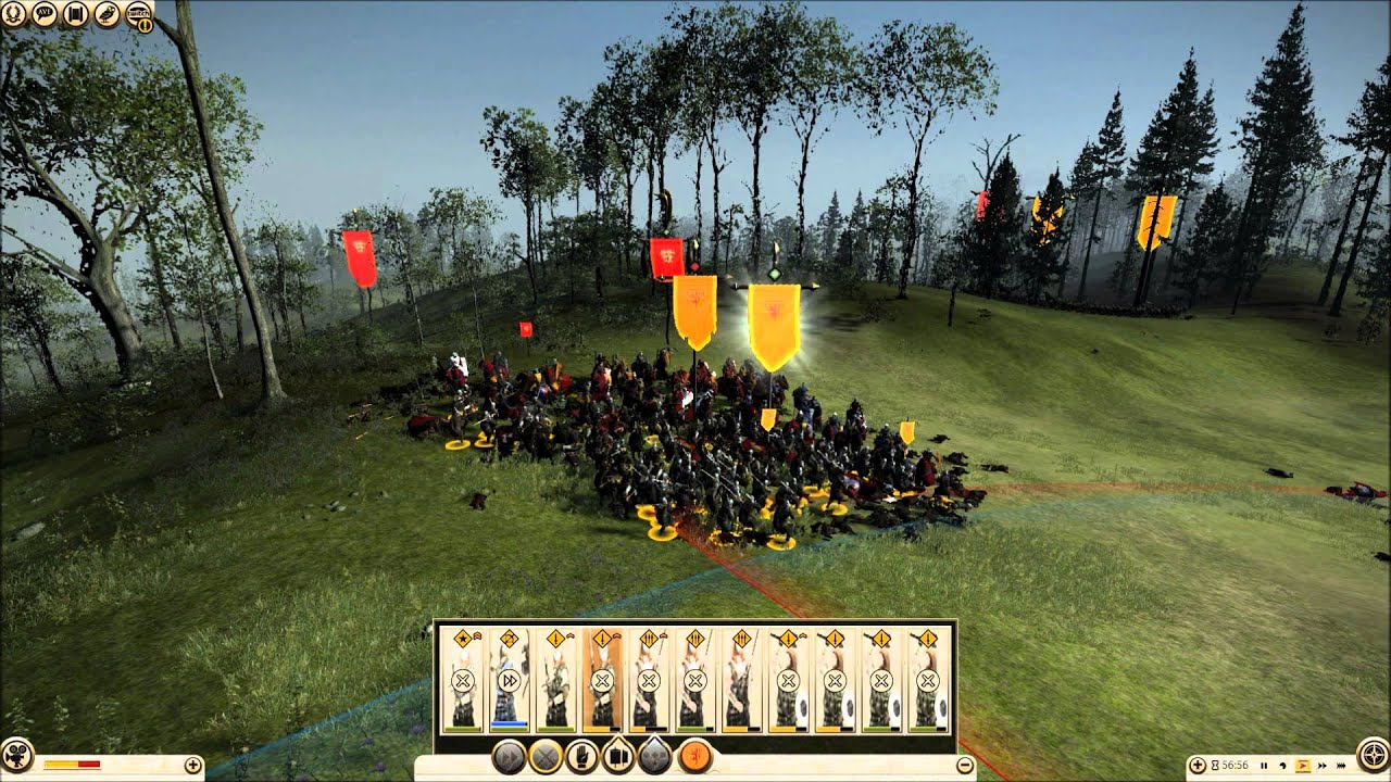 Total War Rome 2: Medieval Kingdoms Mod - Scottish Ambush - YouTube