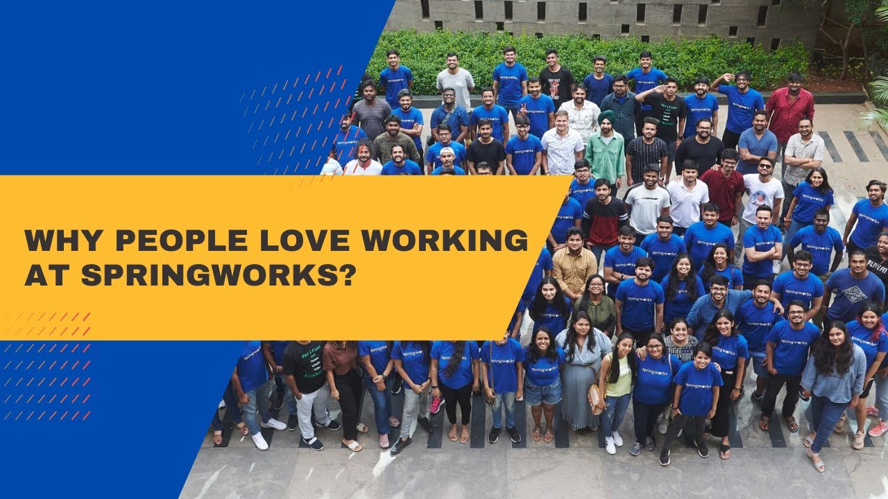 Why people love working at Springworks? - YouTube
