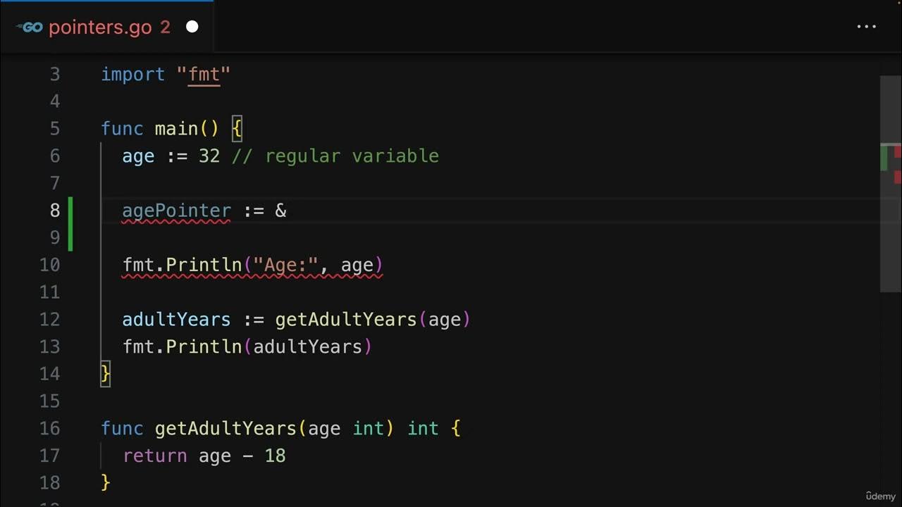 57 Creating a Pointer - YouTube