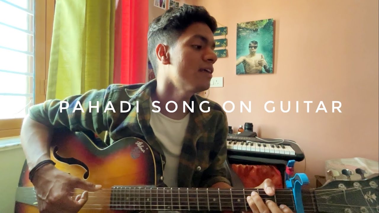 Playing pahadi songs on guitar ️ Bhandari G - YouTube
