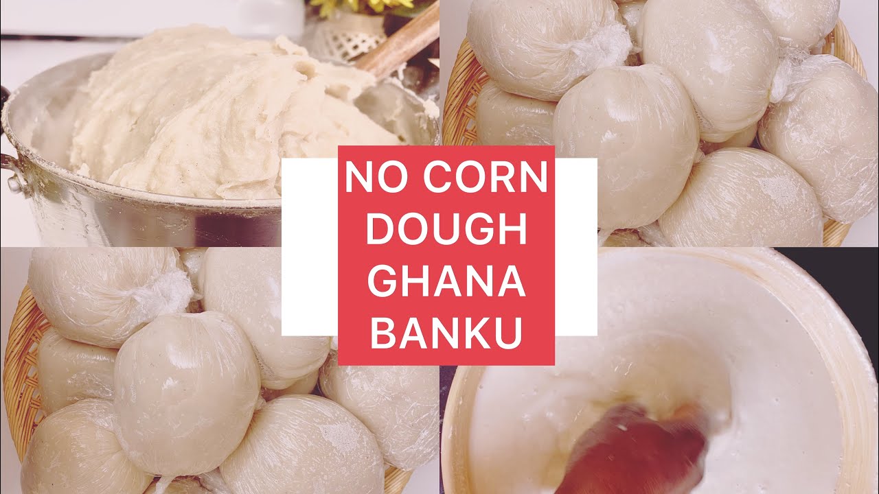 No Corn Dough / How To Prepare The Best Ghana Banku using Banku Mix for ...