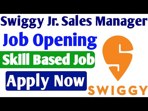 Swiggy Junior Sales Manager Recruitment for Graduate candidates, Apply ...