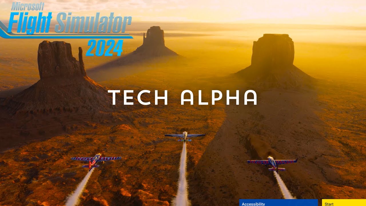 First Look: Microsoft Flight Simulator 2024 - MSFS2024 Tech Alpha - YouTube