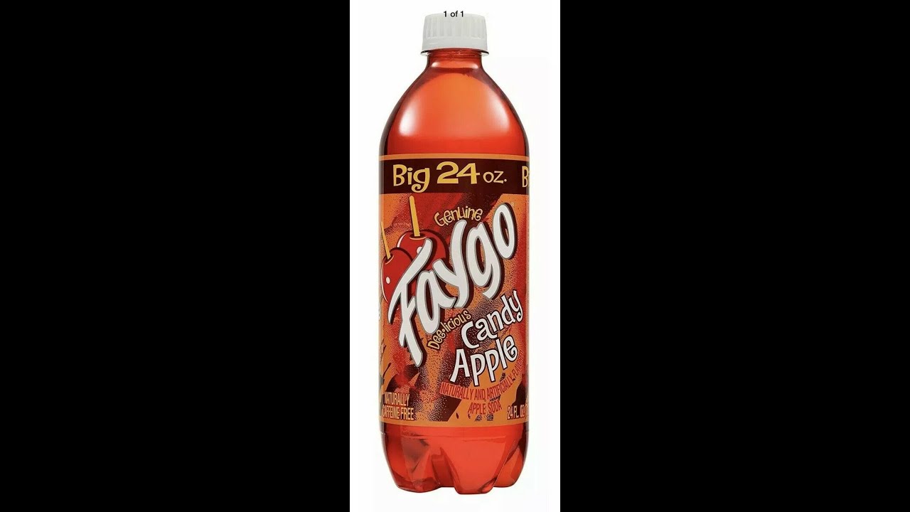 Faygo Candy Apple Soda taste test - YouTube