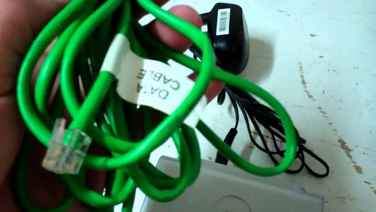 L(O)(O)K Motorola Model: 2210-02-1006 DSL Modem w/ Cables - YouTube